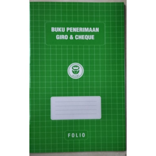 Jual BUKU PENERIMAAN GIRO & CHEQUE | UK FOLIO | MERK GLORY | Shopee ...