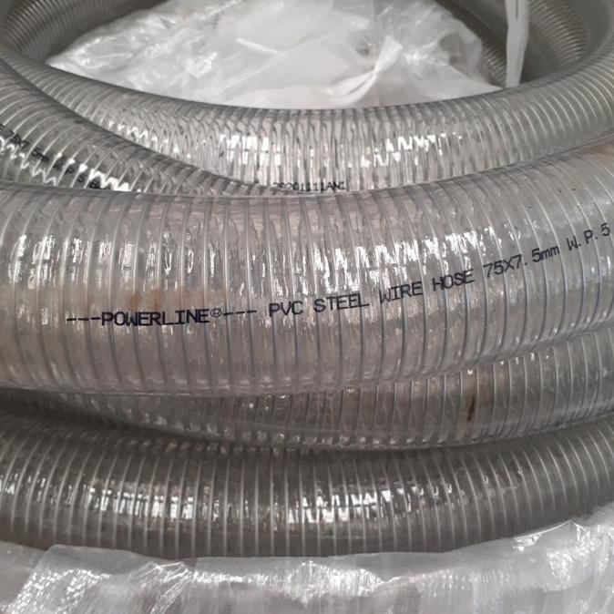 Jual Selang Kawat Spiral 3"/Selang Spring Hose Pvc 3"/Selang Minyak 3 ...