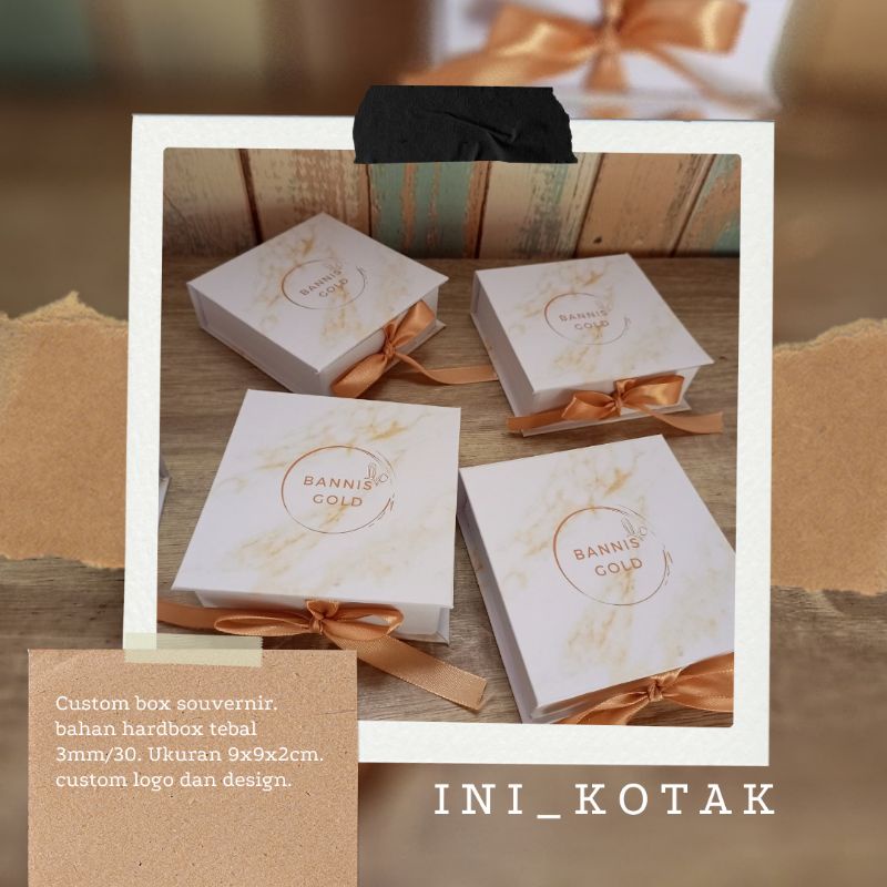 Jual giftbox hardbox custom box kotak kado hampers babyborn emas antam ...