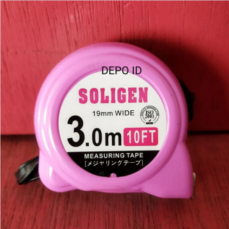 Jual SOLIGEN METERAN TEBAL 3M 5M 7.5M | Shopee Indonesia