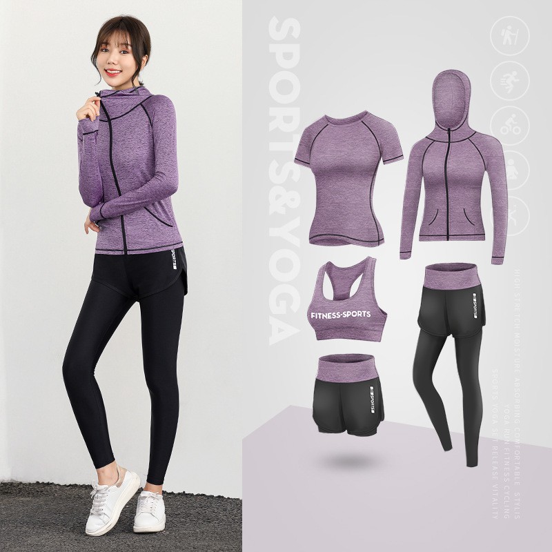 Jual Baju Gym Olahraga Wanita Set Legging Setelan Senam Aerobik Terbaru ...