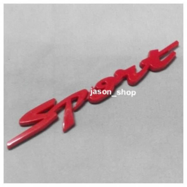 Jual emblem sport merah | Shopee Indonesia