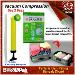 Jual alat mengompres tumpukan pakaian Wenbo WB 1306 Vacuum kantong ...