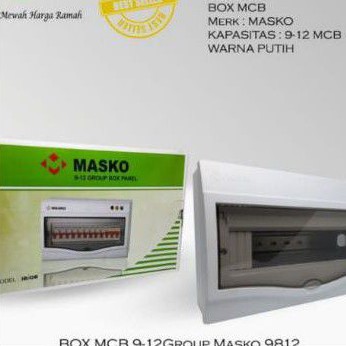 Jual MASKO BOX MCB 12 GRUP 12G GROUP 9812 IB OB INBOW OUTBOW TANAM ...