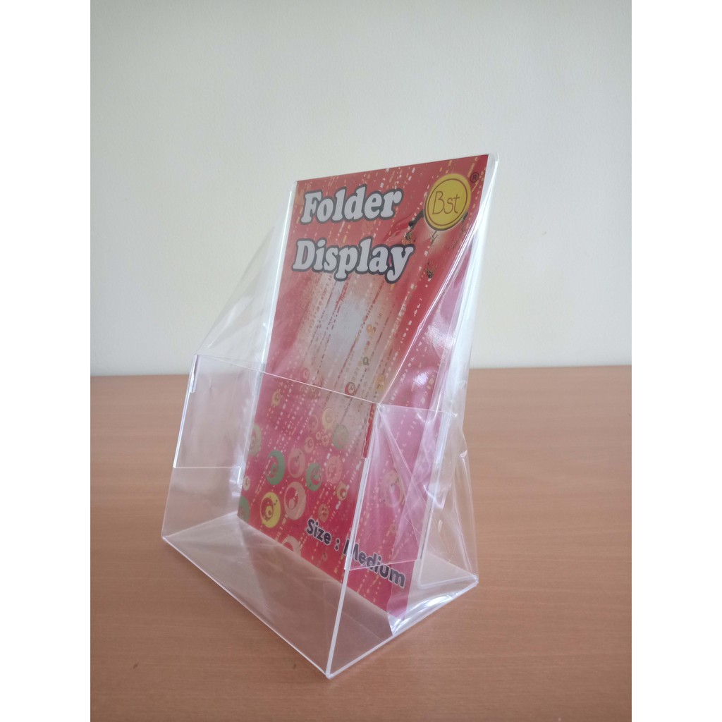 Jual Papan Akrilik Folder Display Akrilik | Shopee Indonesia