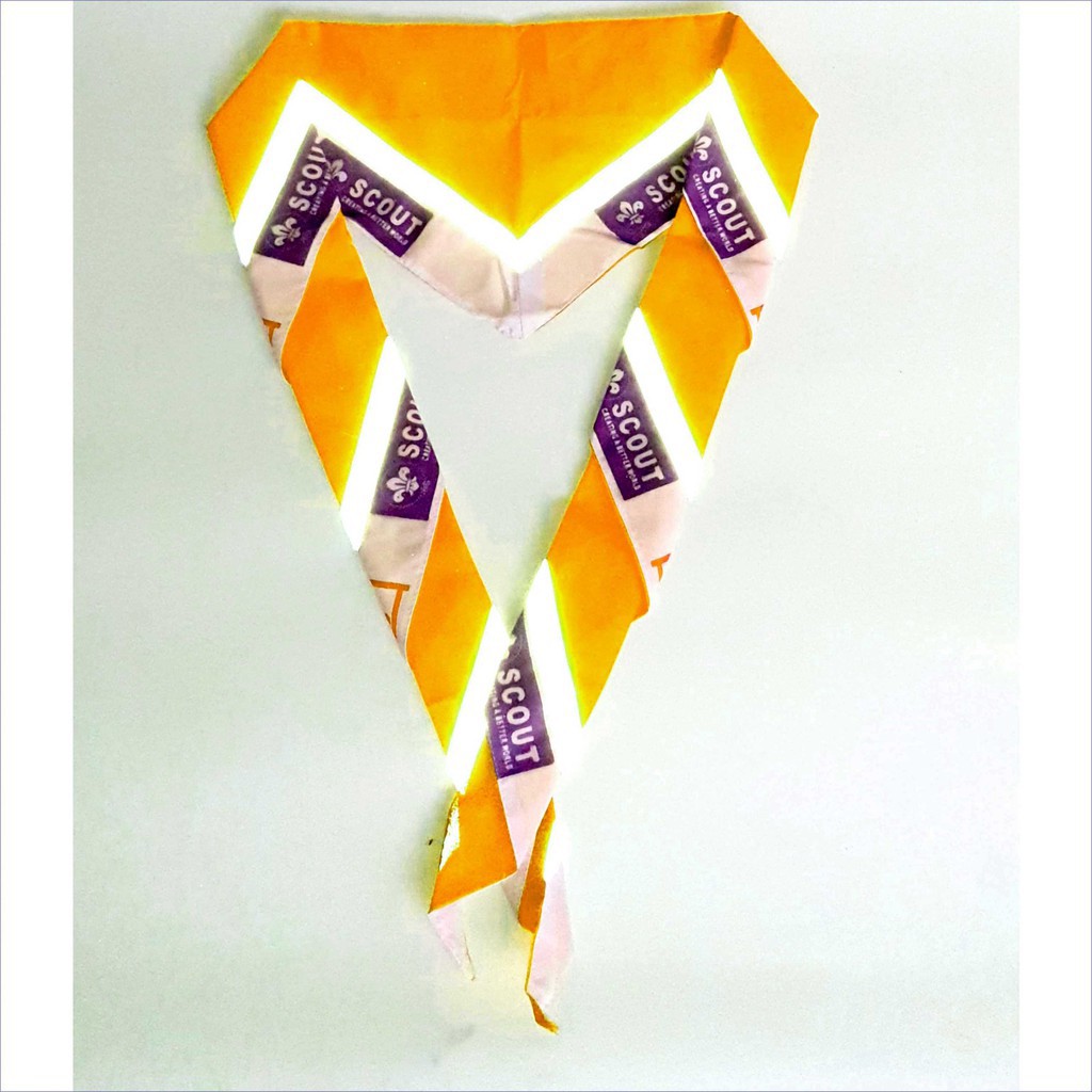 Jual Scraf pramuka scout / SCRAFT Pramuka Wosem / Scraf Pramuka List ...