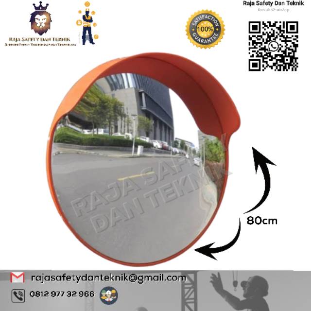 Jual Convex Mirror 80cm / Kaca Cembung Jalan | Shopee Indonesia
