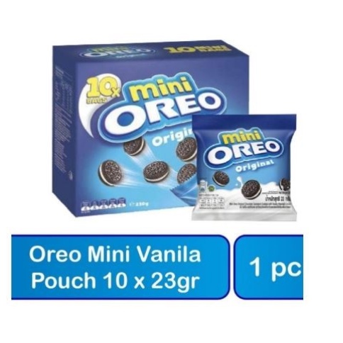 Jual Oreo Mini Vanila dan Coklat Isi 10 pcs | Shopee Indonesia