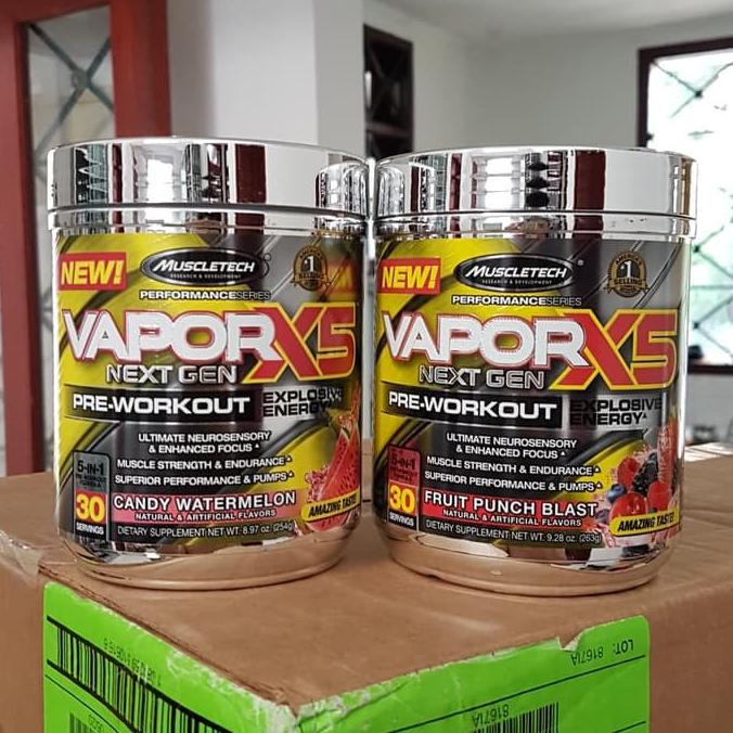 Jual Muscletech Vapor X5 Next Gen Preworkout Pre workout Harga ...