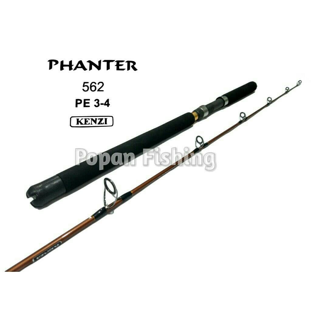 Jual Alat Mancing Joran Kenzi Panther 562 PE 3 - 4 Jigging Rod | Shopee ...
