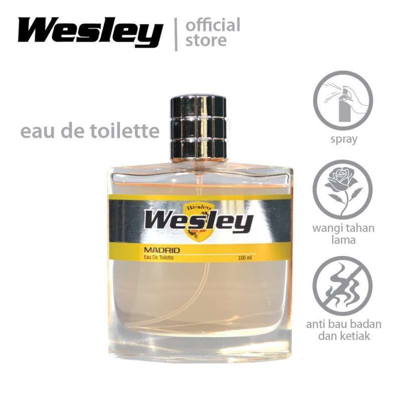 Jual Wesley Parfum Eau De Toilette 100ml | Shopee Indonesia