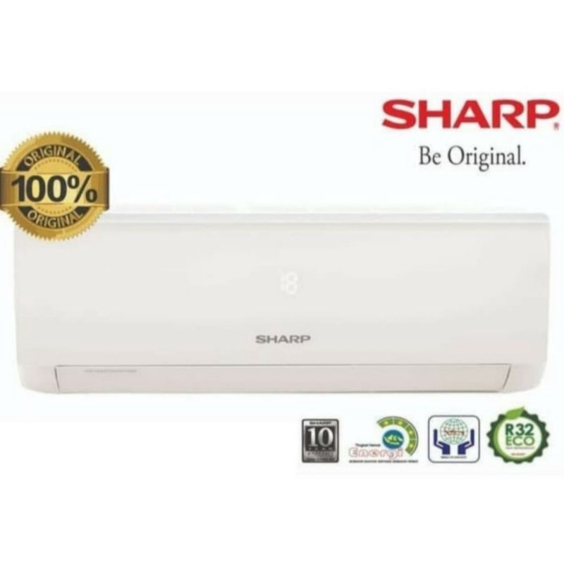 Jual AC SHARP STANDAR 3/4PK AH-A7UCY + PEMASANGAN & AKSESORIS | Shopee Indonesia
