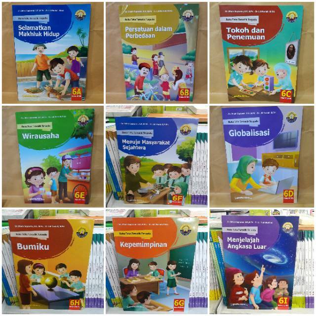 Jual BUKU SD KELAS 6: BUKU TEKS TEMATIK TERPADU 6A 6B 6C 6D 6E 6F 6G 6H 6I YUDHISTIRA KURIKULUM ...