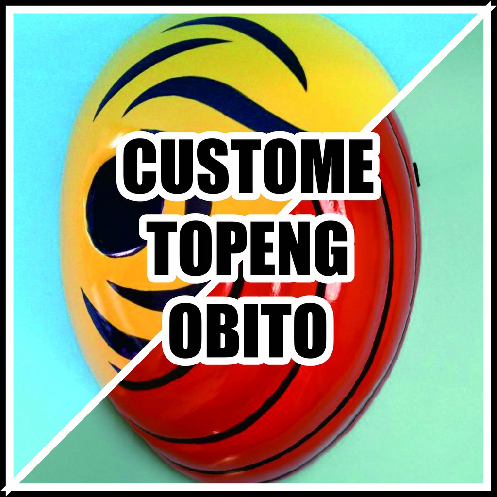 Jual [PREORDER] TOPENG MASK OBITO/MADARA | Shopee Indonesia