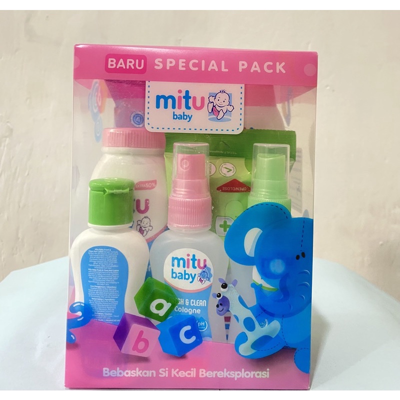 Jual Mitu Baby Special Pack (Pink) | Shopee Indonesia