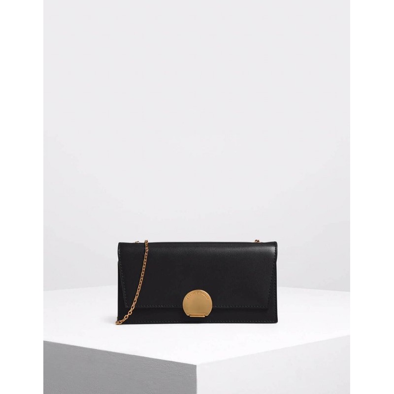 Jual CK Push Lock Long Wallet (Black) | Shopee Indonesia