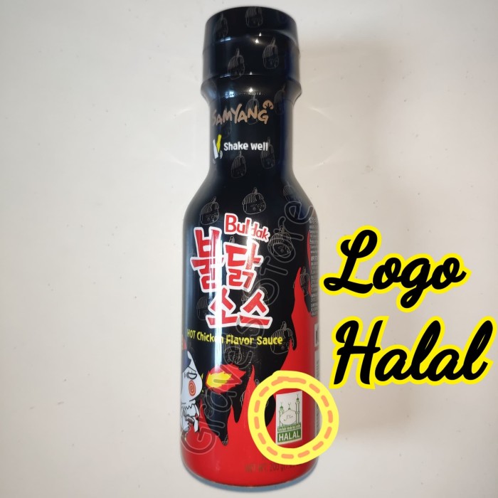 Jual Logo HALAL - Samyang Buldak Sauce - Saos - Saus Pedas Botol ...