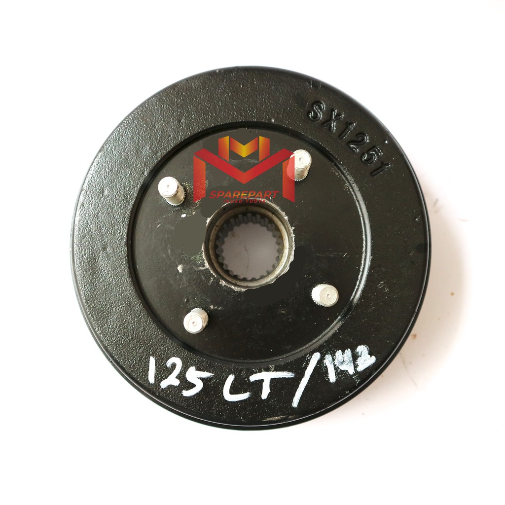 Jual Tromol Handrem / Brake Drum Only tipe 14B atau 125 LT | Shopee ...