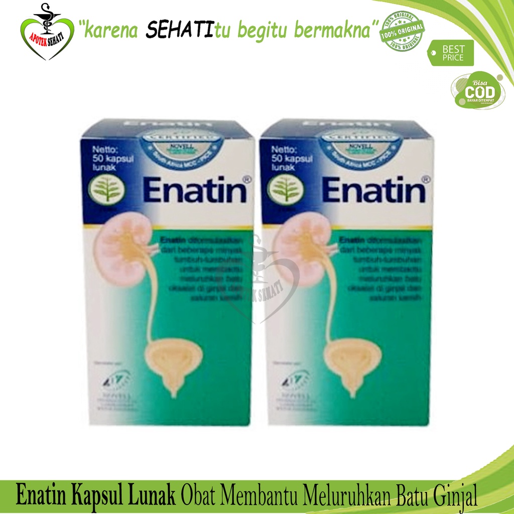Jual ENATIN BOTOL PELURUH BATU GINJAL ENNATIN CALCUSOL | Shopee Indonesia