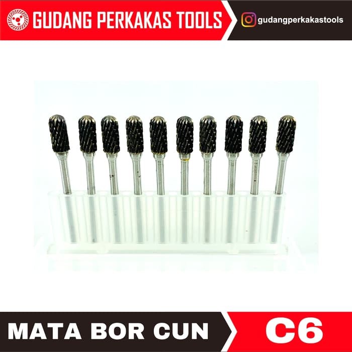 Jual SBO Mata Bor Cun/ Rotary/ Mata Bor Tuner C6 BURUAN | Shopee Indonesia