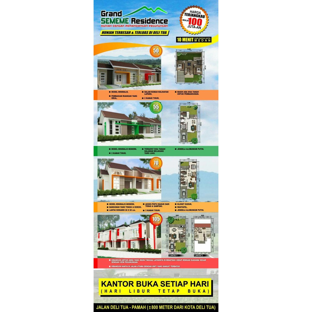 Jual Roll Up Banner Luster 80 x 200 cm (RL80) | Shopee Indonesia