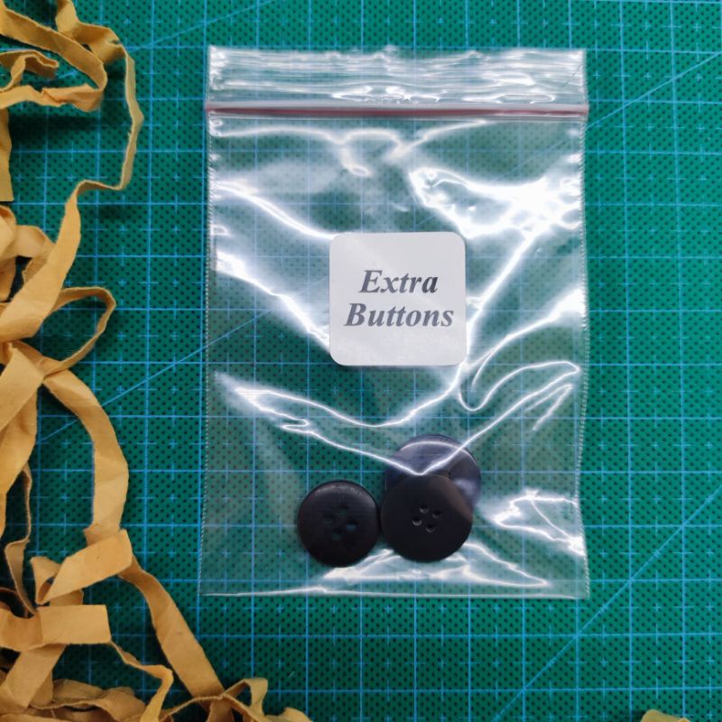 Jual sticker label extra kancing - extra buttons 100 pcs | Shopee Indonesia