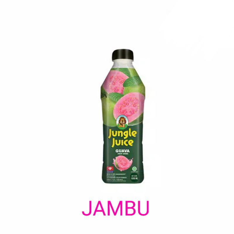 Jual JUNGLE JUICE JAMBU (GUAVA) 1 LITER | Shopee Indonesia