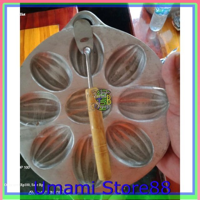 Jual cetakan roti bunga roti bolu klemben roti plemben isi 9 & 12 ...