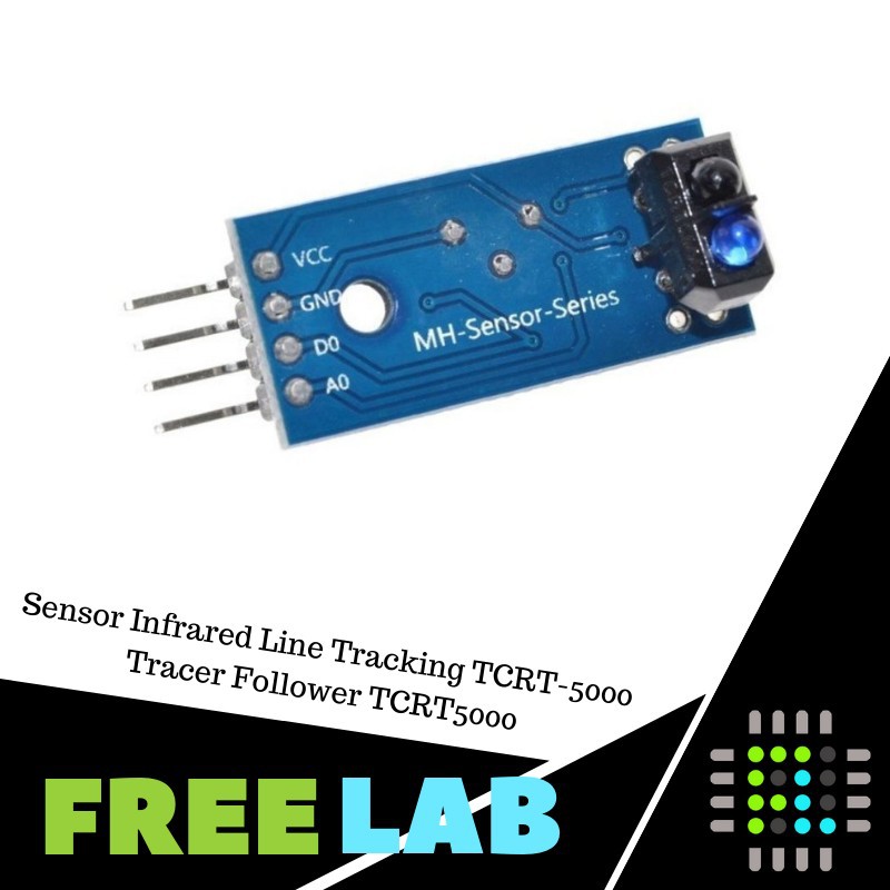 Jual Sensor Infrared Ir Line Tracking Tcrt 5000 Tracer Follower