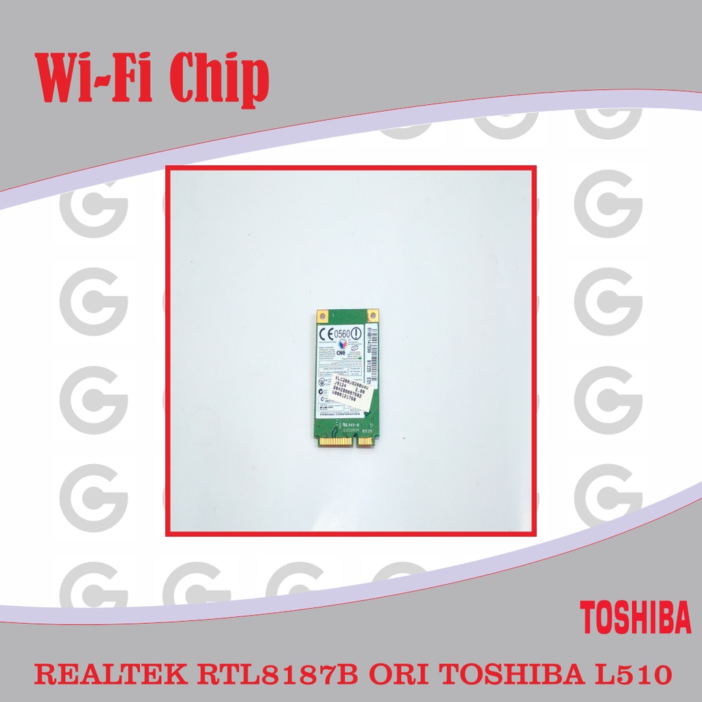 Jual WIFI-RTL- Internal WiFi Card WiFi Chip Laptop TOSHIBA L510 REALTEK ...