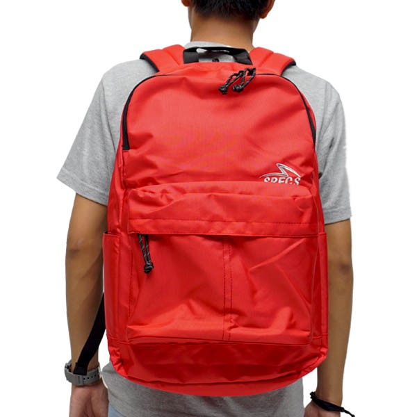 Jual Specs Zoomie Backpack (red) | Shopee Indonesia