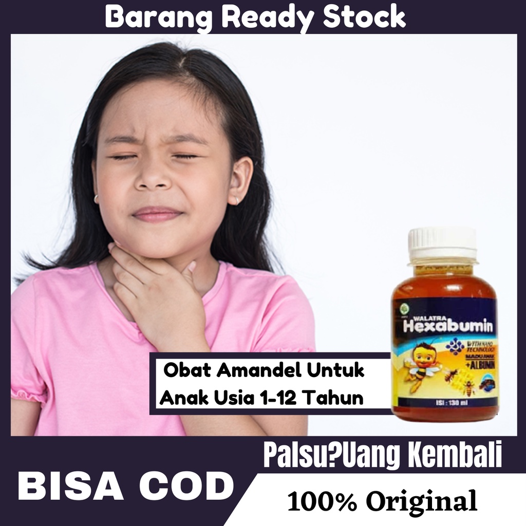 Jual Obat Amandel Untuk Anak Usia 1-12 Tahun , Radang Tenggorokan Anak , Gatal Tenggorokan ...