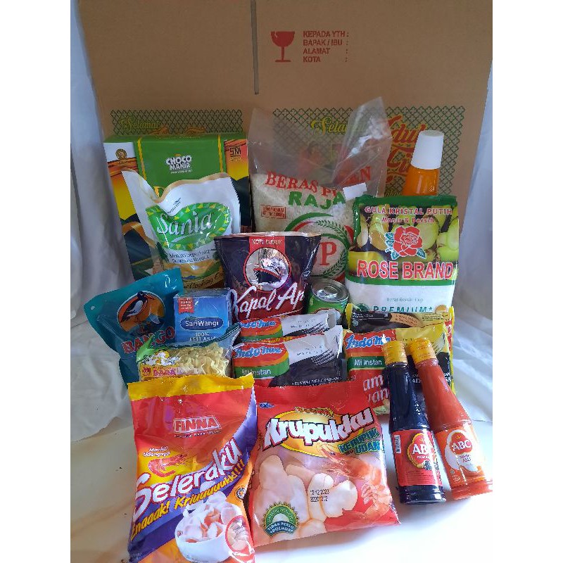 Jual Parcel Sembako / Parcel Lebaran / Parcel Sembako Jogja / Parcel ...