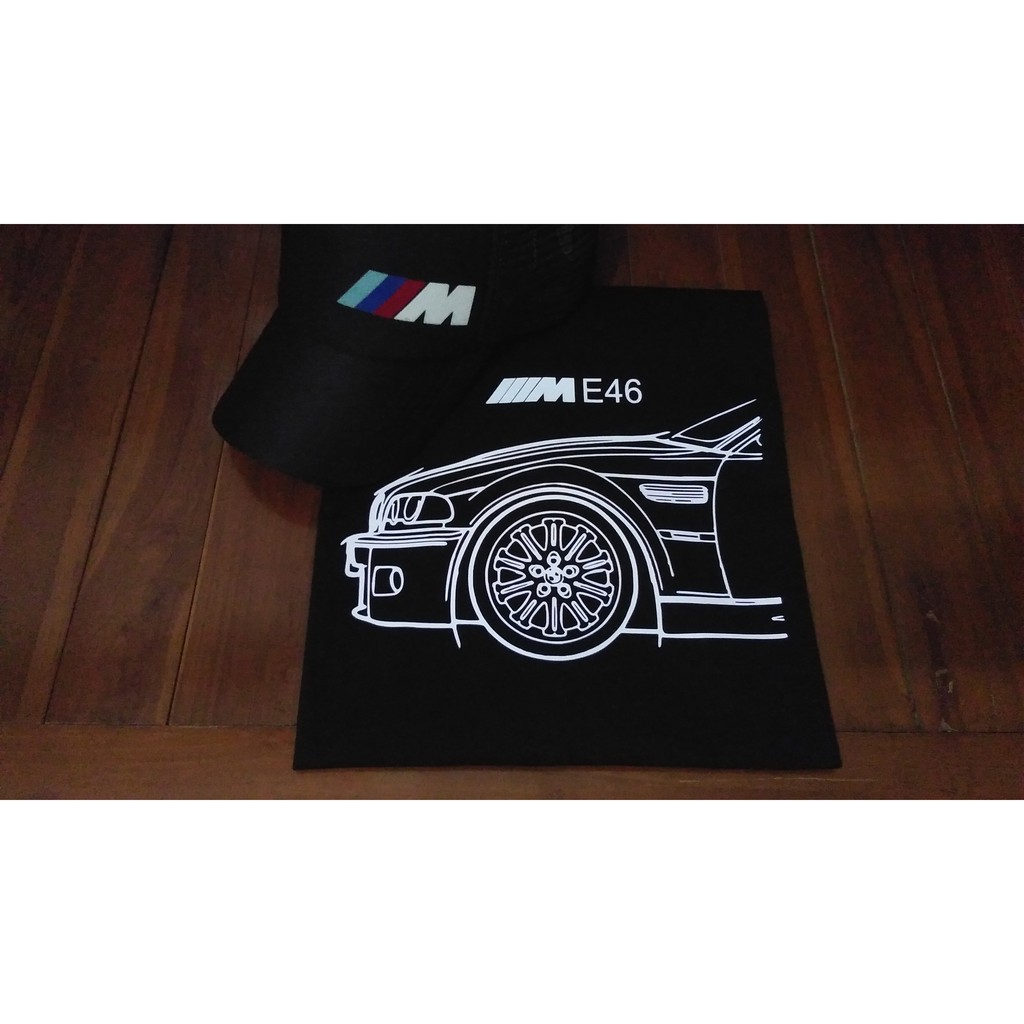 Jual KAOS BMW E46 OUTLINED SKETCH | Shopee Indonesia
