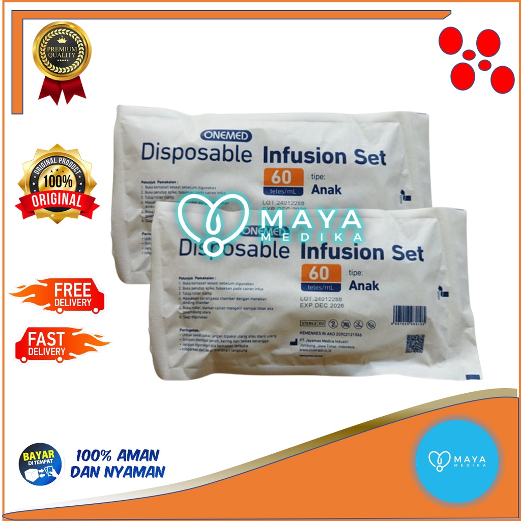 Jual Infus Set Anak - Onemed | Shopee Indonesia