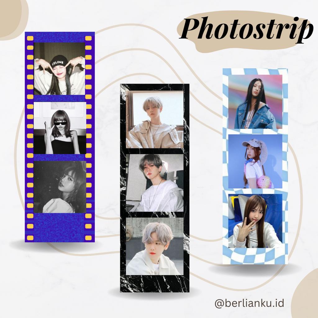 Jual (min order 6 pcs) CETAK PHOTOSTRIP CUSTOM PHOTOBOOTH STRIP PRINT ...