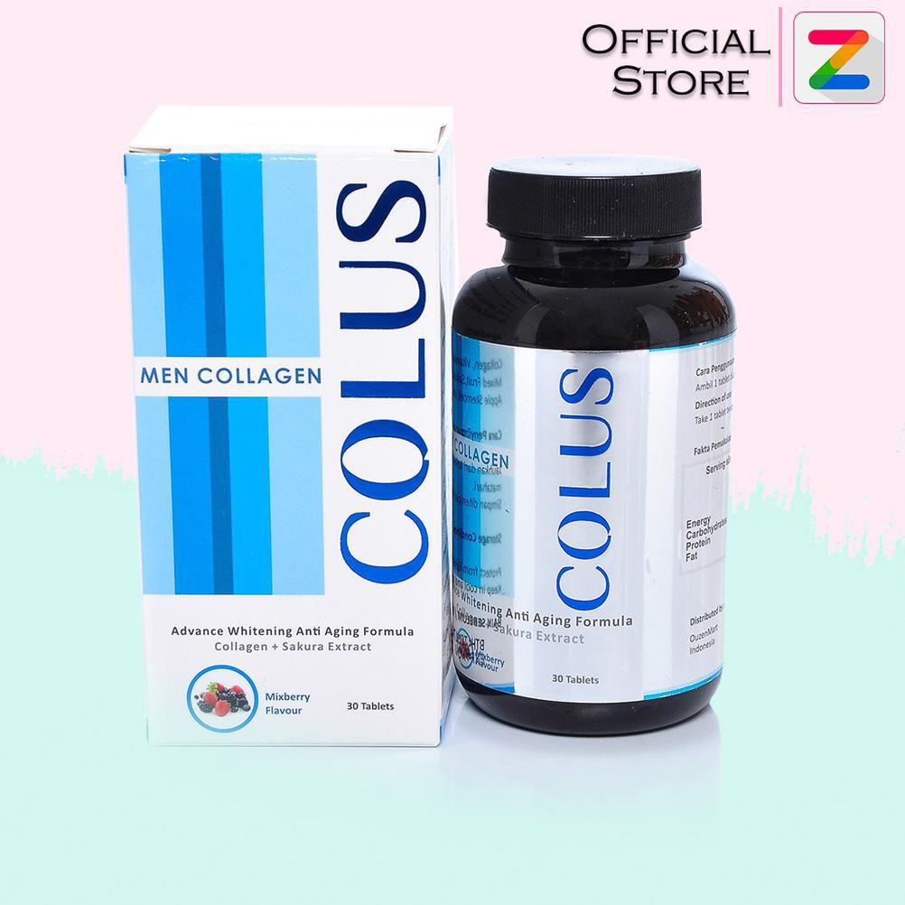 Jual Terbaik Colus Collagen Suplemen Pemutih Badan Permanen Pemutih ...