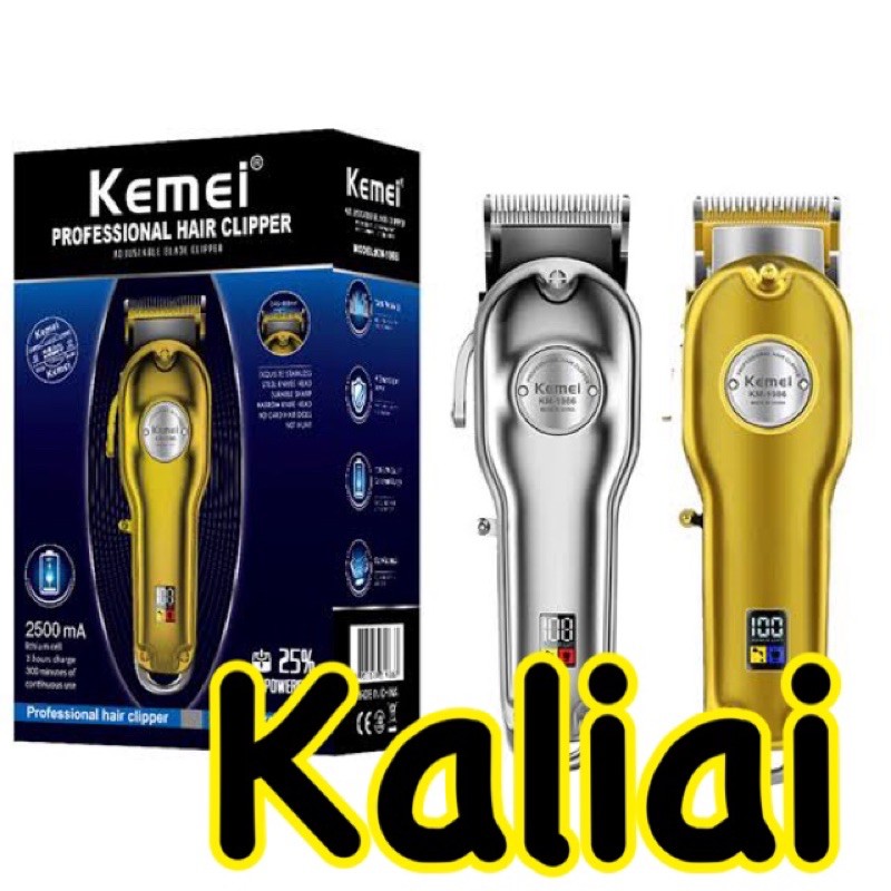 Jual Alat Mesin Cukur Rambut Kemei-km 1986 Hair Clipper Trimmer Electric | Shopee Indonesia