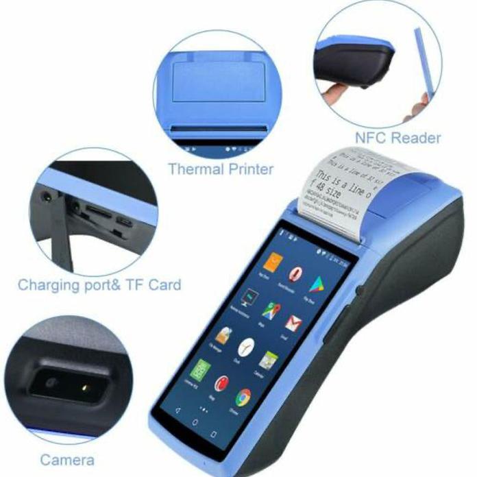 Jual MESIN KASIR ANDROID POS VSC THERMAL PRINTER 58MM 4G WITH NFC ...