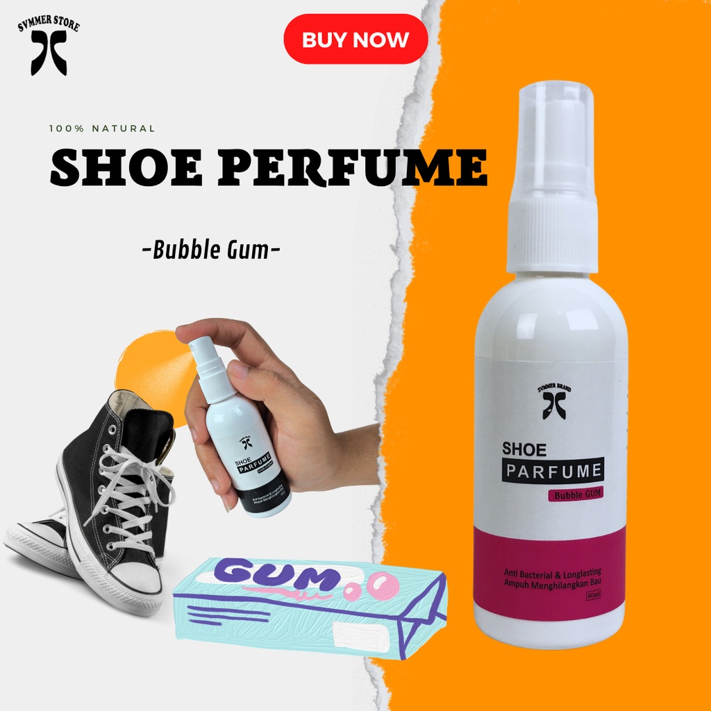 Jual Parfum Sepatu Bubble Gum Anti Bakteri / Shoe Perfume Bubble Gum ...