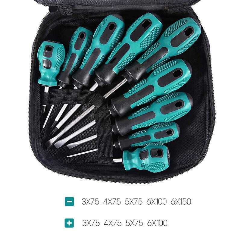 Jual Obeng Tools Set Alat Servis Reparasi Magnetic Head 9 in 1 + Tas ...