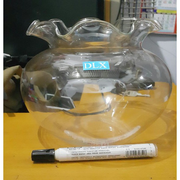 Jual Akuarium kaca bulat oval. Akuarium DLX | Shopee Indonesia