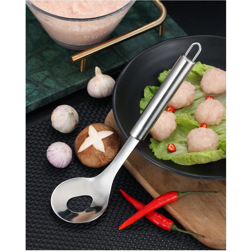 Jual Sendok pembuat Bakso / Alat cetakan bakso Bahan Stainless Steel ...