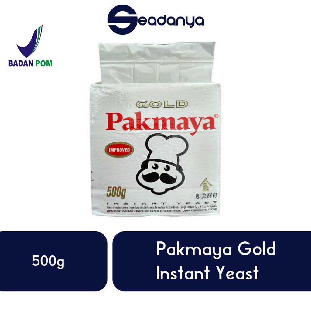 Jual Pakmaya Instan Dry Yeast Ragi Kering Instant 500g - Pengembang ...