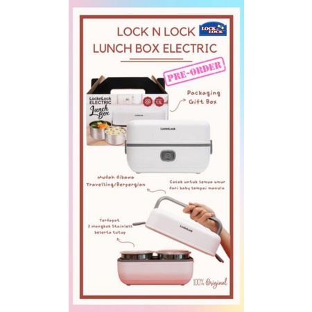 Jual LocknLock Electric Lunch Box | Shopee Indonesia