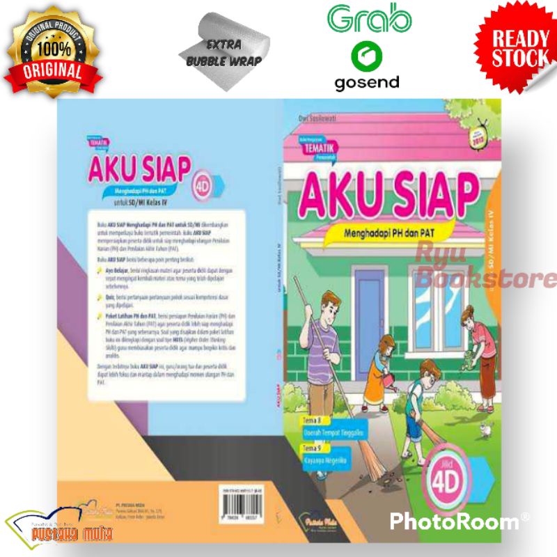 Jual Pengayaan Tematik AKU SIAP Jilid 4D SD/Mi - Pustaka Mulia | Shopee Indonesia