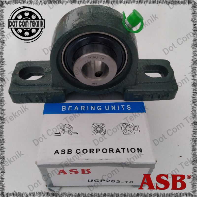 Jual PILLOW BLOCK BEARING UCP 202-10 ASB (AS : 5/8" atau 15,9 M/M) JunDW | Shopee Indonesia