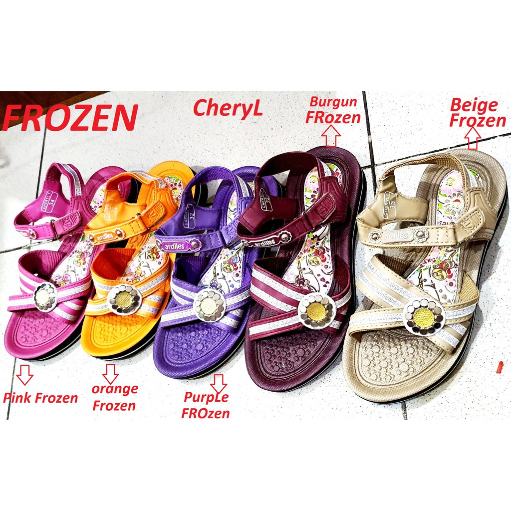Jual Sandal Gunung Anak Cewe Ardiles Sendal Anak FROZEN Sandalgunung ...