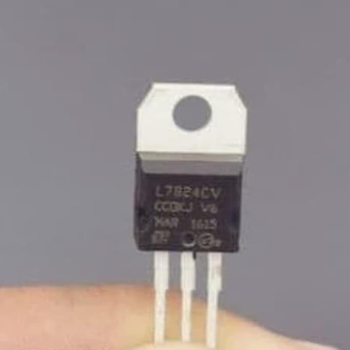 Jual Ic Voltage Regulator 7824 L7824 L7824Cv 24V 24 Volt To-220 Artec01 ...