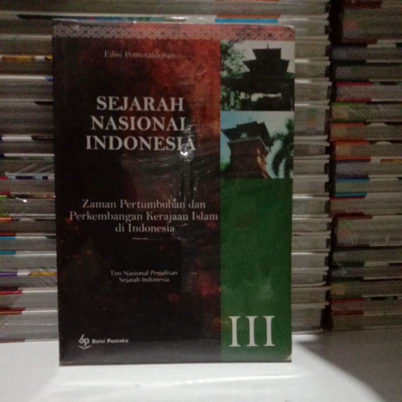 Jual BUKU SEJARAH NASIONAL INDONESIA III ORIGINAL | Shopee Indonesia